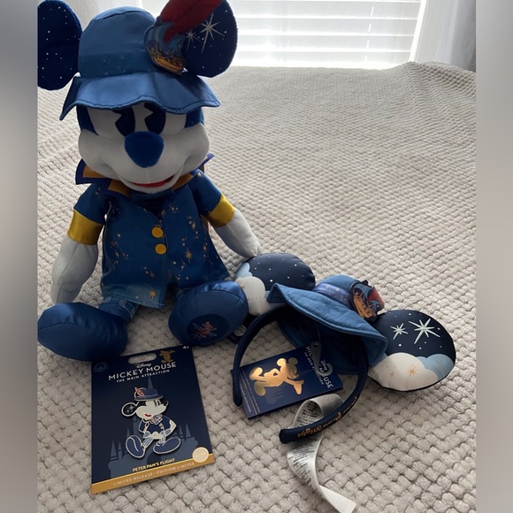 Disney | Accessories | Copy Disney Mickey Mouse Peter Pans Flight ...